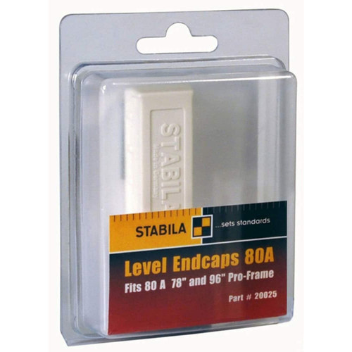 STABILA 20025 78" and 96" Type 80A-2 Level End Caps | FastoolNow.com