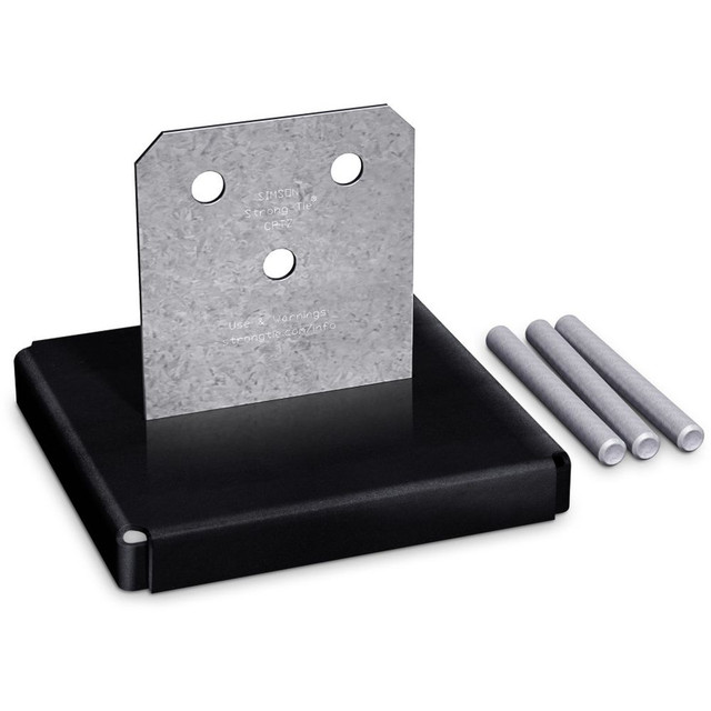 Simpson Strong-Tie CPT88Z - ZMAX Galvanized Concealed Post Base for 8x8 ...
