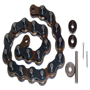 WHEELER-REX 532 - Complete Chain for 6" 490/590, w/ Rollers