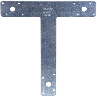 Simpson Strong-Tie 1212T - 12" x 12" 14-Gauge Galvanized T Strap ...