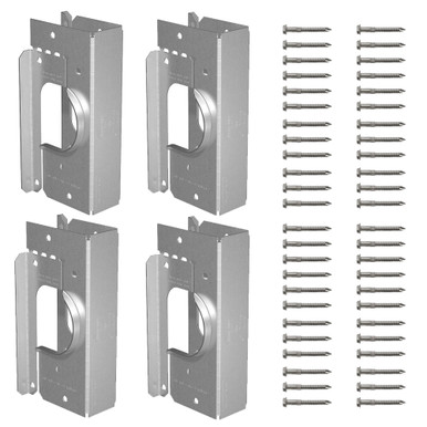 Simpson Strong-Tie HSS2KT - Galvanized Stud Shoe for 2x, w/ SDS Screws ...