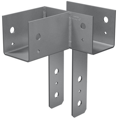 Simpson Strong-Tie ECCLL444 - L-Shape End Column Cap for 4x Beam, 4x ...