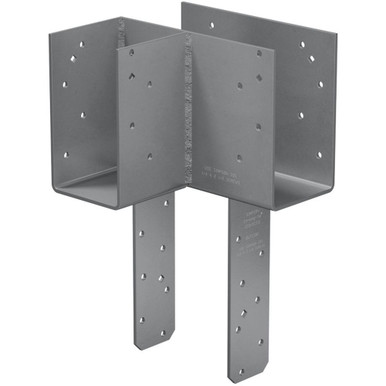 Simpson Strong-Tie ECCLLQ464SDS - L-Shape End Column Cap for 4x Beams ...