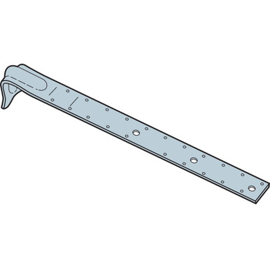 Simpson Strong-Tie PA23 - 23-3/4" 12-Gauge Galvanized Purlin Anchor ...