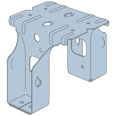 Simpson Strong-Tie PFDS24B - Galvanized Post-Frame Saddle Hanger for ...