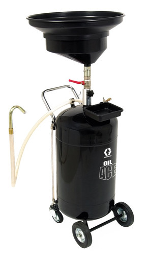 GRACO 119577 Oil Ace Fluid Reclaim Pressurized Oil Drain - 24 Gallons ...