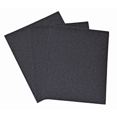 ALFA AS62939 4-1/2" x 11" 80 Grit Silicon Carbide Waterproof Paper ...