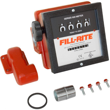 FILL-RITE 901CLMK300 - 23-151 LPM 4-Digit Mechanical Fuel Transfer Meter