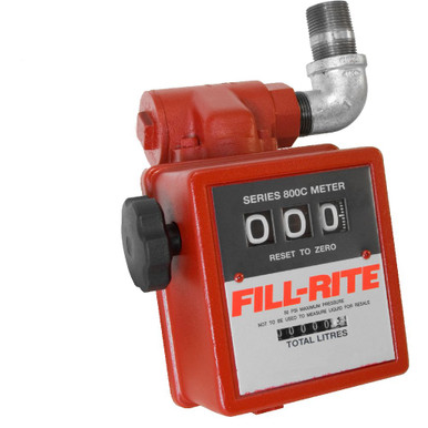FILL-RITE 806CL - 19-76 LPM 3-Digit Mechanical Fuel Transfer Meter