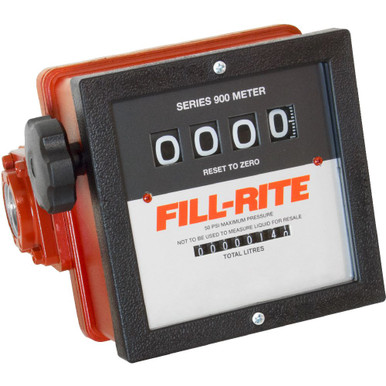 FILL-RITE 901CL - 23-151 LPM 4-Digit Mechanical Fuel Transfer Meter