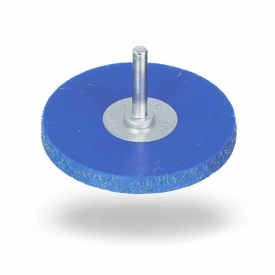 JAZ 95570 - 2-1/2" Encapsulated Stem-Mounted Crimped Wire Wheel, .014 ...