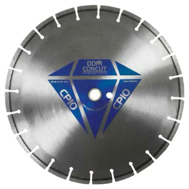 DDM Concut CP1026155 26" x .155 x 1" Cured Concrete 35-72 Hp Saw