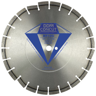 DDM Concut HP10018125 - 18" x .125 x 1" Overlay 5-35 HP Saw Diamond Blade