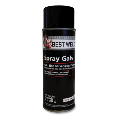 BEST WELDS SPRAY-GALV-14 - Cold Zinc Galvanizing Coating, 14oz. Aerosol ...
