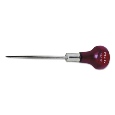 Stanley 69-122 Wood Handle Scratch Awl, 6", 3-3/8" Shank