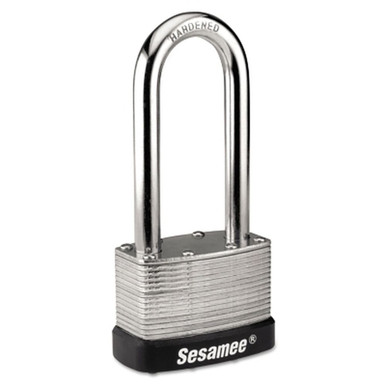 CCL 437 Sesamee Keyless Padlock, 5/16" Shackle, 2-1/4" x 1" Shackle, Brass
