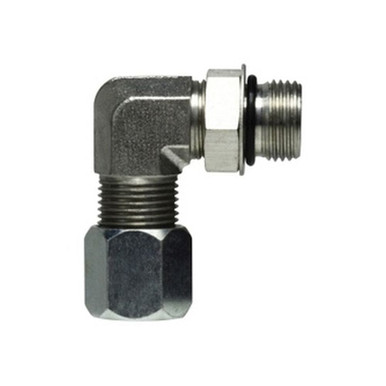 Midland Industries SSC680188 90 deg Elbow, 1/2" Flareless Tube x 3/4 ...