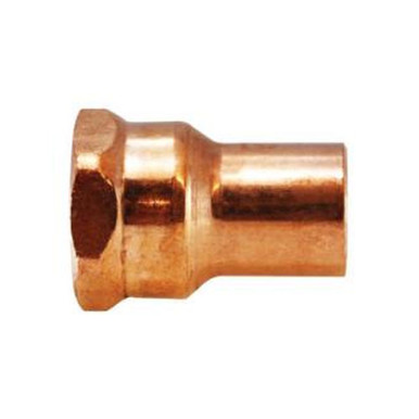 Midland Industries 77427 Adapter, 2" FTG x 2" FPT, Copper