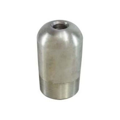Midland Industries 90213 Bull Plug w/ 1/4 Tap, 2" MPT, Steel, Zinc ...