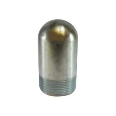 Midland Industries 90009 Bull Plug, 2-1/2" MPT, Steel, Zinc-Plated, SCH ...