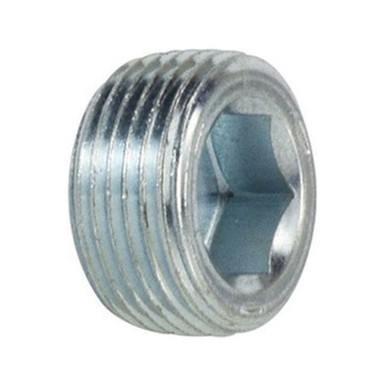 Midland Industries 5406FLP1 Flush Hollow Hex Plug w/ 7/8 Taper, 1/16 in ...