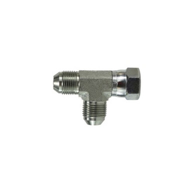 Midland Industries 66024 - Swivel Run Tee, 1/4" MJIC x 1/4" FJIC x 1/4 ...