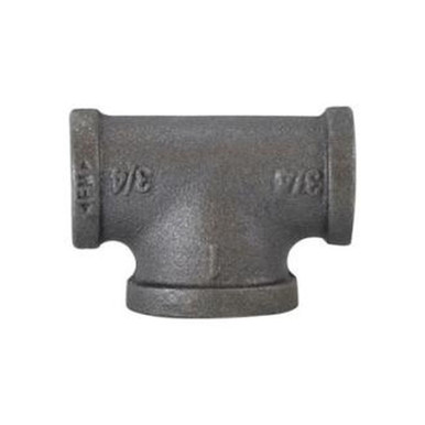 Midland Industries 65299 Bullhead Tee, 1" FPT x 1" FPT x 1-1/4" FPT ...