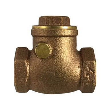 Midland Industries 940360 Swing Check Valve, 4" Nominal, FPT, C85700 ...