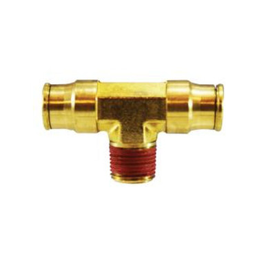 Midland Industries 20119 Fixed Branch Tee, 3/8" Tube OD x 3/8" Male ...