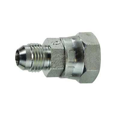 Midland Industries 72408 Adapter, 1/2" MJIC x 1/2" Female BSPP Swivel ...