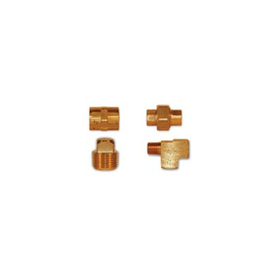 Midland Industries 207ACBH-8SLN - Locknut, Brass