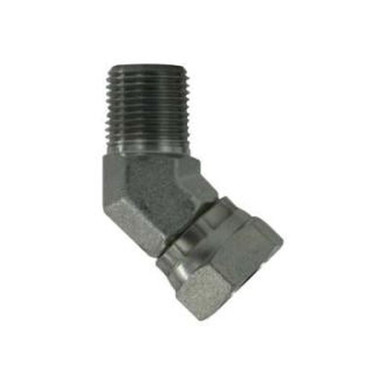 Midland Industries 150364 45 deg Swivel Adapter Elbow, 3/8" MPT x 1/4 ...