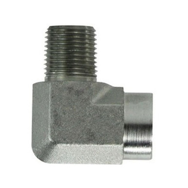 Midland Industries 550264 90 deg Street Elbow, 3/8" Male Pipe x 1/4 ...