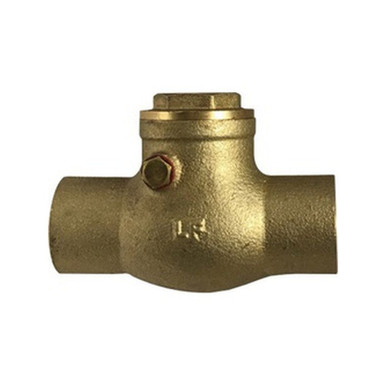 Midland Industries 940366LF - Swing Check Valve, 1-1/2" Nominal, Sweat ...