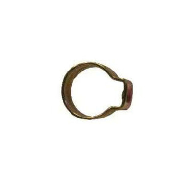 Midland Industries 15300003 1-Ear Hose Clamp, 3/16" Nominal, Carbon Steel