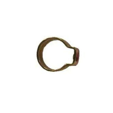 Midland Industries 15300008 1-Ear Hose Clamp, 5/16" Nominal, Carbon Steel