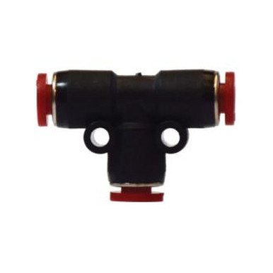 Midland Industries 20611 Union Tee, 6 mm Push-In Tube x 6 mm Push-In ...
