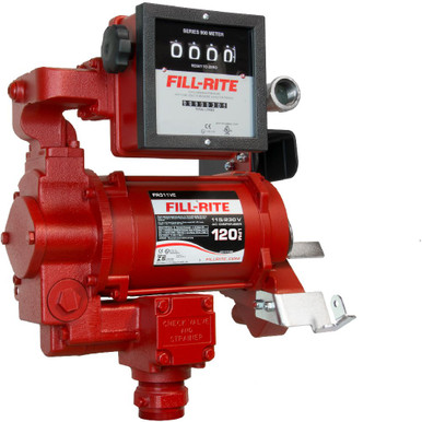 FILL-RITE FR311VELN - 115/230V 35 GPM Fuel Transfer Pump w/ Meter