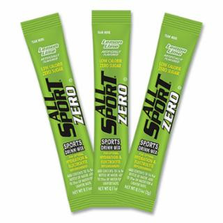 All Sport ZERO Drink Mix Powder Sticks, Lemon Lime, 500 EA/CA