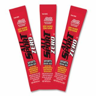All Sport ZERO Drink Mix Powder Sticks, Fruit Punch, 500 EA/CA