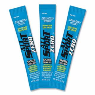 All Sport ZERO Drink Mix Powder Sticks, Blue Raz, 500 EA/CA