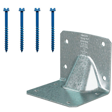 Simpson Strong-Tie S/HGAM10KT 10 Pack w/ Titen 2 Concrete Screws ...