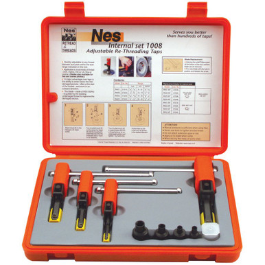 NES nes1008 5/16" - 1-1/4" Internal Thread Repair Kit | FastoolNow.com