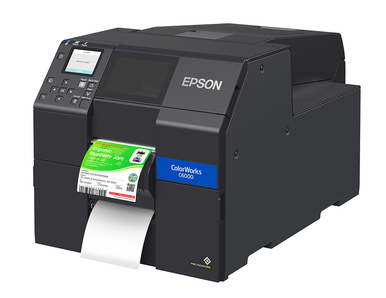 Epson ColorWorks CW-C6000P Gloss Color Inkjet Label Printer