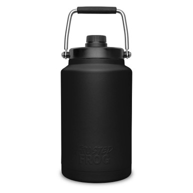 FROSTED FROG - Double Wall One Gallon Stainless Steel Jug Water Bottle ...