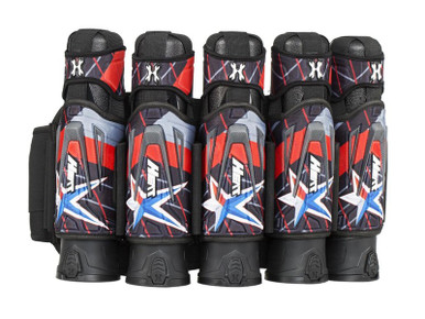 Zero G Harness 5+4 Houston Heat | Paintball Gear Canada