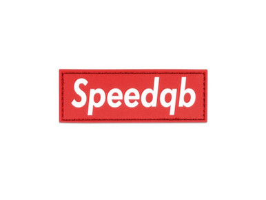 SpeedQB Box Logo PVC Patch - MR Paintball Gear Canada