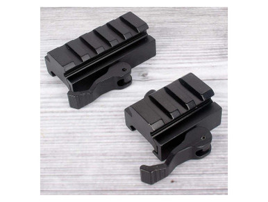 ACM Quick Release AR-15 3 Slot Riser Mount - MR Paintball Gear Canada