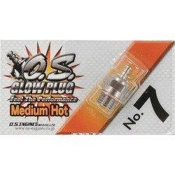 OS Glow Plug Number 7 OSM71607100 - WIngs over the Downs Hobbies