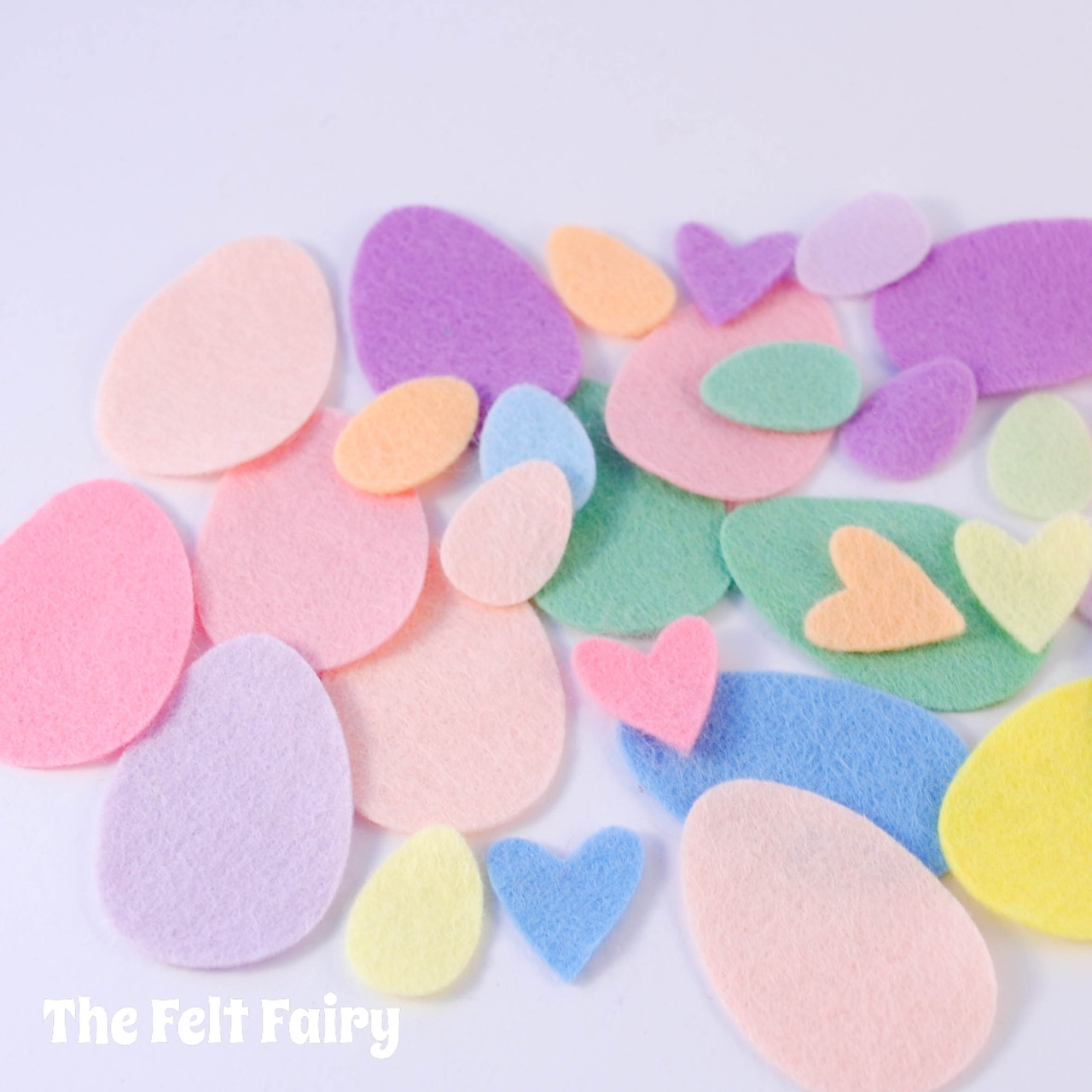 Die Cut Felt Shapes